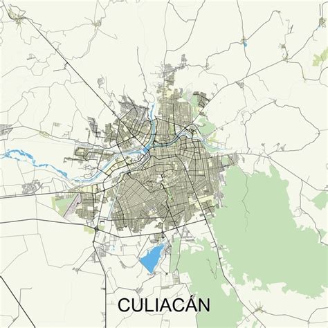Culiacan Mexico Map 700x766