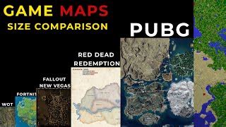 Game Maps Size Comparison Biggest Video Games Maps Doovi