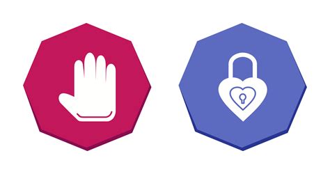 Hand Tool And Lock Icon Vector Art At Vecteezy