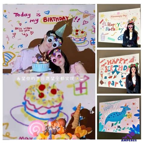 มินิวันเกิดโปรเจคเตอร์วันเกิดพื้นหลังงานเลี้ยงวันเกิด Deco ซันเซ็ทไลท์ตกแต่งงานเลี้ยงวันเกิด