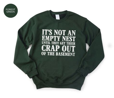 Empty Nest Sweatshirt T Funny Empty Nest Sweater T For Her