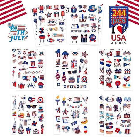 24 Sheets Space Themed Sticker Set 8 Planets Astronauts Spaceships And Rockets Explore