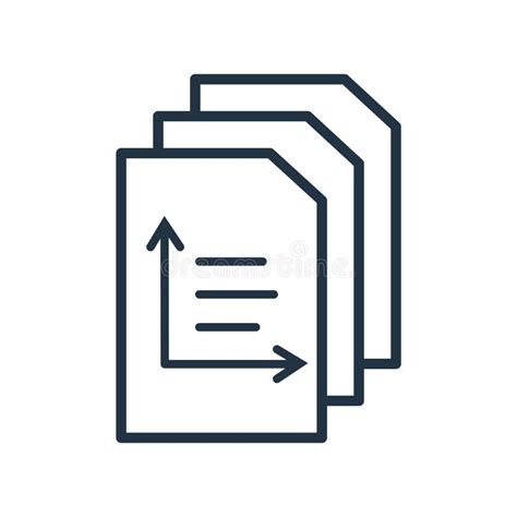 Analytics Icon Vector Isolated On White Background Analytics Sign Thin Line Design Elements