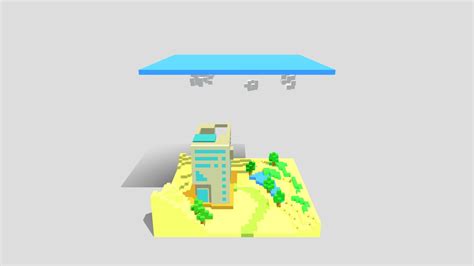 Voxel Architectural Visualization 3d Model By Hanvic 367023d