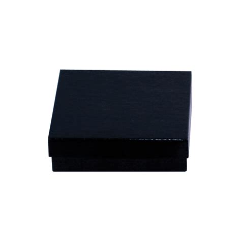 Black Gloss Recycled Jewelry Box Bracelet 35x35x1 Enviropackaging