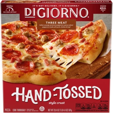 Digiorno® Three Meat Frozen Pizza On A Hand Tossed Style Crust 204 Oz