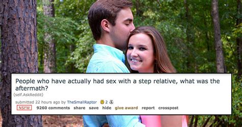 Reddit Users Share Their Step Sibling Sex Stories Ebaums World