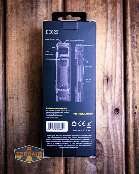 Nitecore Edc29 Luminblade Flashlight Review Zeroair Reviews