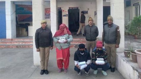 Drug Trafficking Gang Busted In Greater Noida 3 Arrested With Cannabis