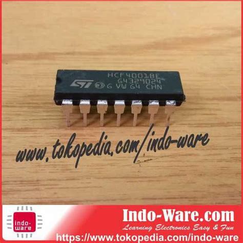 Jual Ic Cmos 4001 Cd4001 Cd4001be Dip 14 Four 2 Input Nor Gate Inwer3345 Segera Dapatkan