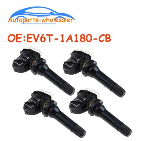 4 Pcs Lot 433MHz EV6T 1A180 CB EV6T 1A150 CB TPMS Tire Pressure Sensor