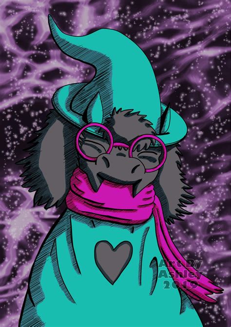 Ralsei Fan Art Glossy Infinity Amino