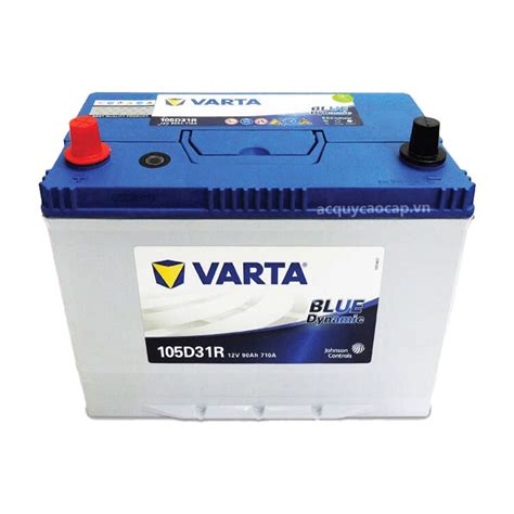 Ắc quy Varta 105D31R 12V 90AH Nhập khẩu chính hãng, khuyến mãi hấp dẫn