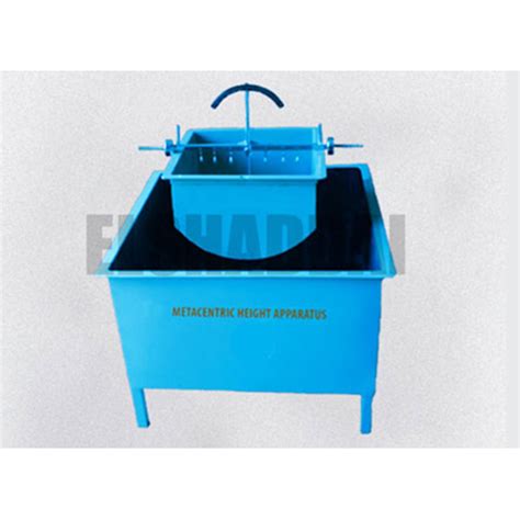 Metacentric Height Of Floating Bodies Apparatus At 45000 00 Inr In
