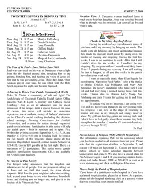 Fillable Online Hymnal Fax Email Print Pdffiller