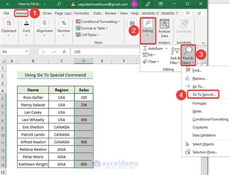 How To Fill Blank Cells With N A In Excel Easy Methods Exceldemy