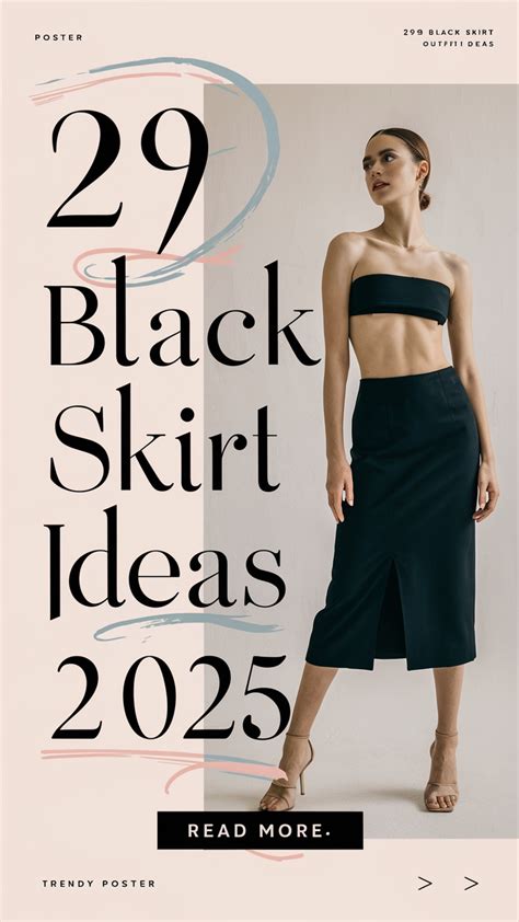29 Black Skirt Outfit Ideas For 2025 Casual Summer Party Styles And More