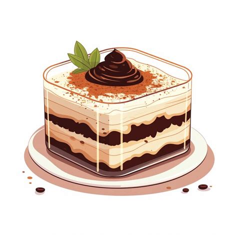 Premium Photo There Is A Piece Of Cake On A Plate With A Chocolate