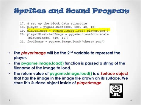 sprites images and sounds ppt download