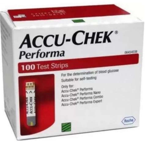Jual Accu Chek Performa Isi 100 Strip Untuk Alat Accu Chek Performa Di Seller Nur Nur Toko