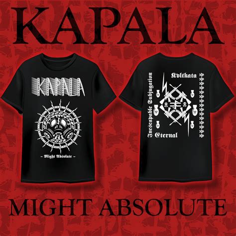 Kapala T Shirt Pre Order War Vellum