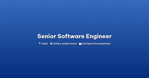 Senior Software Engineer At Precision For Medicine