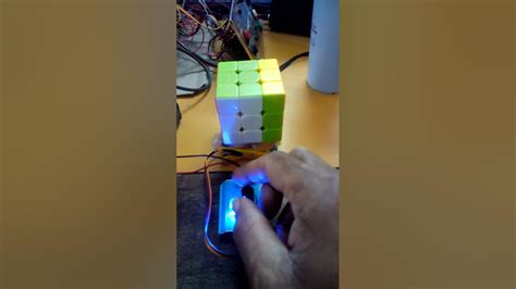 Rubik Robot Platform Is The Servo Powerful Enough Esp32 Rubikscube Ardiuno Youtube