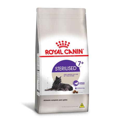 Ração Royal Canin Sterilised 7+ para Gatos 7,5Kg - parceiropet