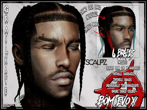 Second Life Marketplace Gk 6 Braids Add Me