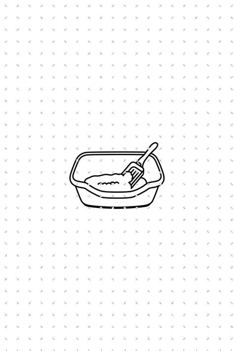 Litter Box Svg Cat Box Png Litter Tray Clipart Litter Pan Etsy