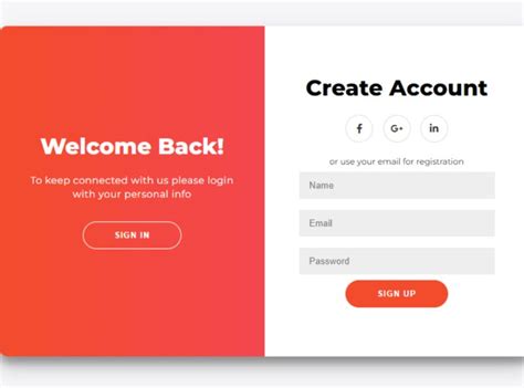 Arup Kumar On Linkedin Html Css Signin Signup From