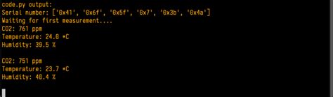 Python And Circuitpython Adafruit Scd 40 And Scd 41 Adafruit Learning System