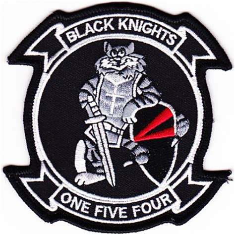 Vf 154 Patch Tomcat Black Knights Squadron Patches Navy Patches