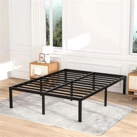 Metal Bed Frame Singledoubleking Size Bed Platform 3ft 4ft6 5ft Bed