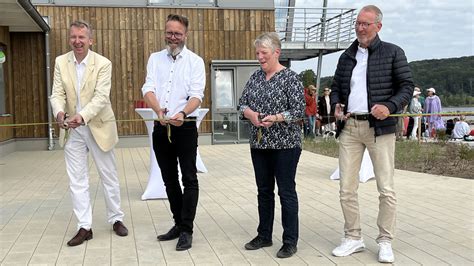 Færdigt Arbejde Promenaden Indviet Med Pomp Og Pragt Nyheder And Baggrundstof Fra Sydslesvig