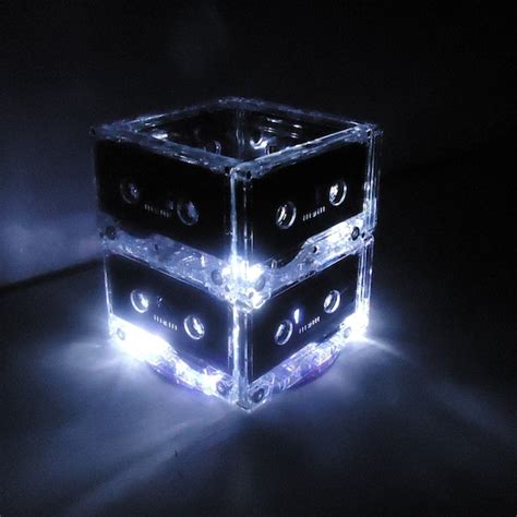 Mixtape Centerpiece Cassette Lighted Wedding Table Centerpiece Lighted
