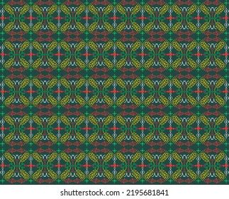 2d Pattern Geometric Shapes Stock Vector Royalty Free 2195681841 Shutterstock
