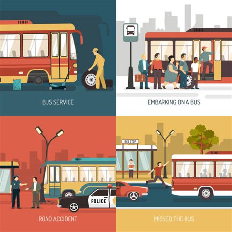 70 Affiche Darrêt De Bus Stock Illustrations Graphiques Vectoriels