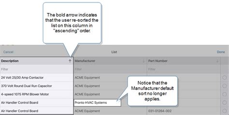Multi Column View And Default Sort Options