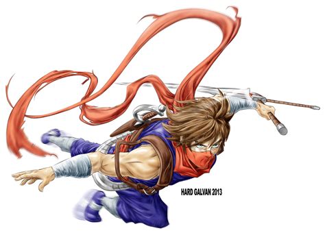 Strider Hiryu By Hardgalvan On Deviantart