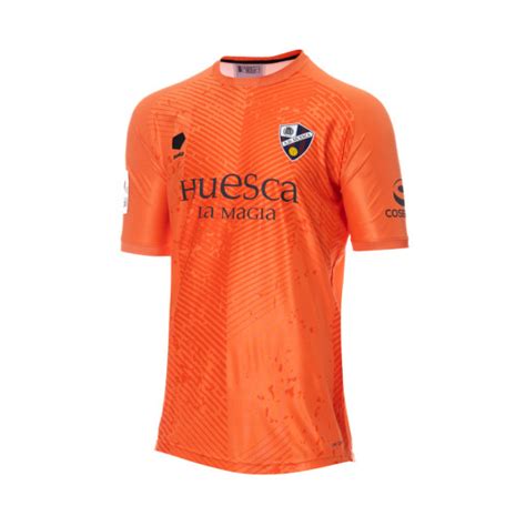 T Shirt Soka Sd Huesca Goalkeeper Home Jersey 2023 2024 Orange Black
