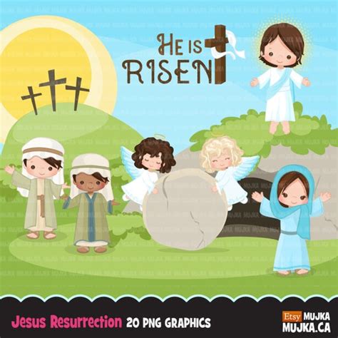 Jesus Risen Clipart