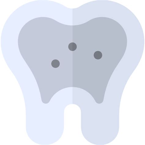 Tooth Basic Rounded Flat Icon