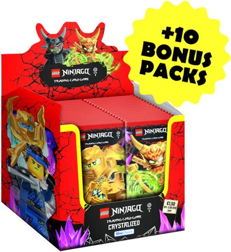 Lego Ninjago Serie Trading Cards Box With Packets Bonus