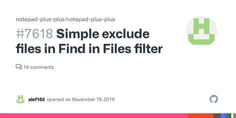 Simple Exclude Files In Find In Files Filter Issue 7618 Notepad