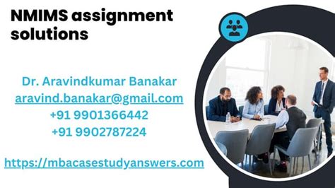 Nmims Assignment Solutions Nmims Assignment Guidance Nmims