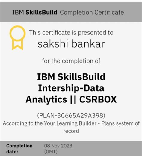 sakshi bankar on linkedin dataanalyst ibmskillsbuild skillsbuild dataanalytics data…