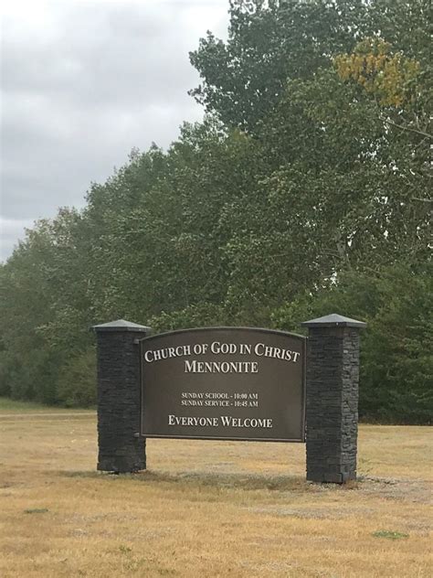 Church Of God In Christ Mennonite Cemetery In Swanson Saskatchewan