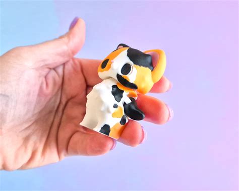 Pixie Calico Cat Friend Shaped