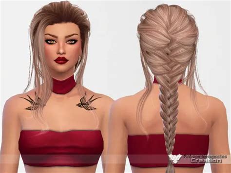 Sims Hairs The Sims Resource LeahLilith S Daydream Hair Retextured